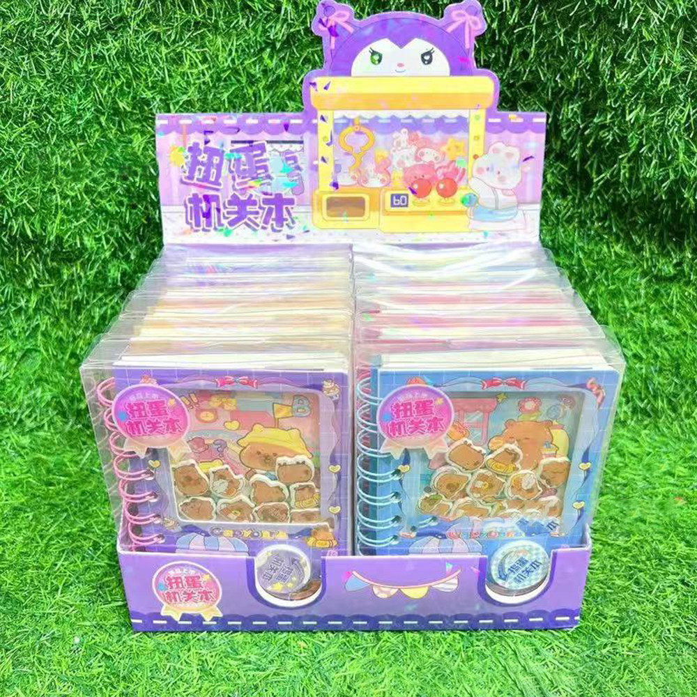 Cartoon Style Gashapon Machine Shake Notebook Fun Cute Capybara Coil ...