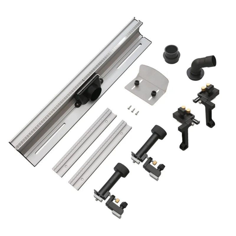 ENJOYWOOD 700mm Woodworking Router Table Fence Aluminium Alloy Profile ...