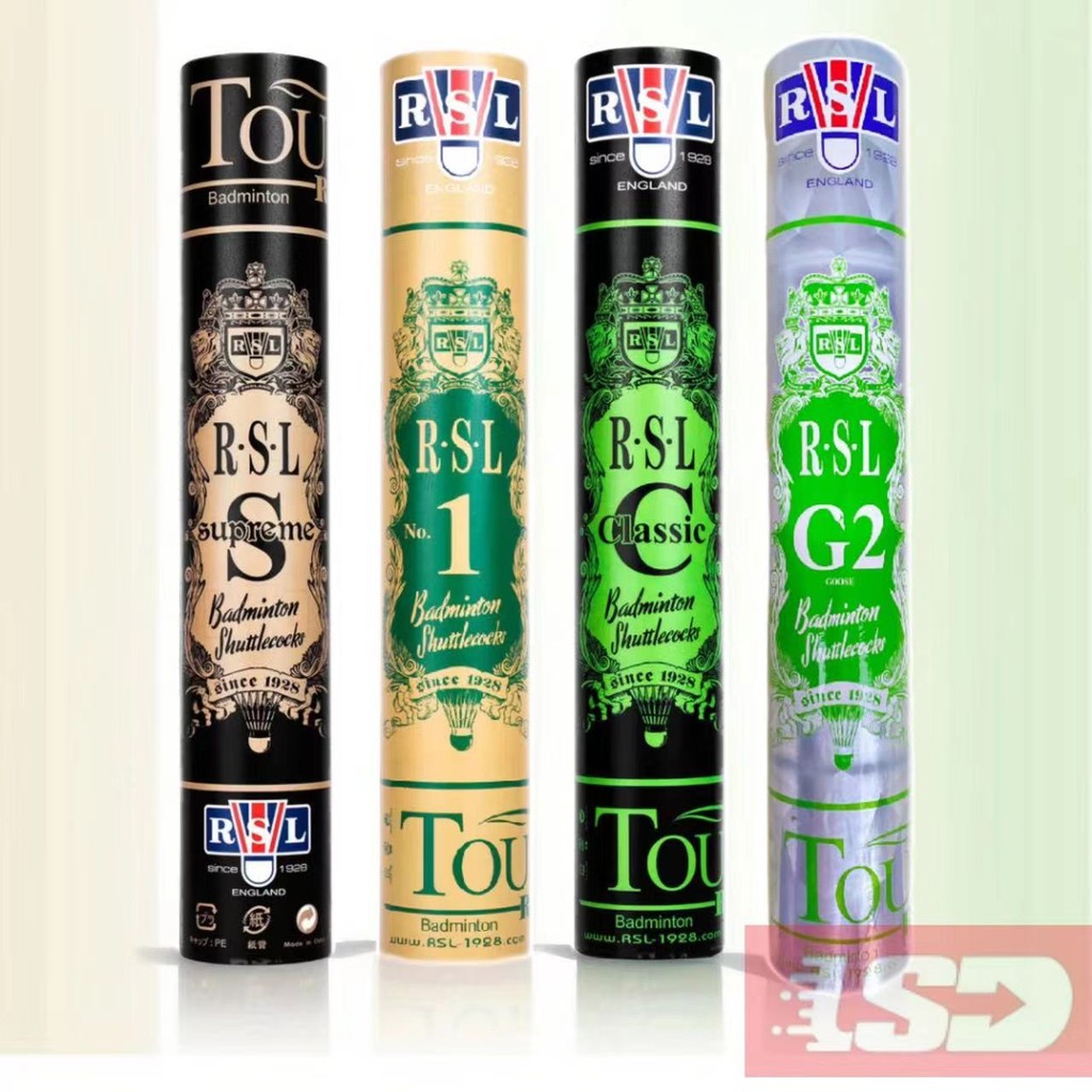 【Original】RSL Supreme/Classic/No.1 Tourney/G2 Shuttlecock | Shopee Malaysia