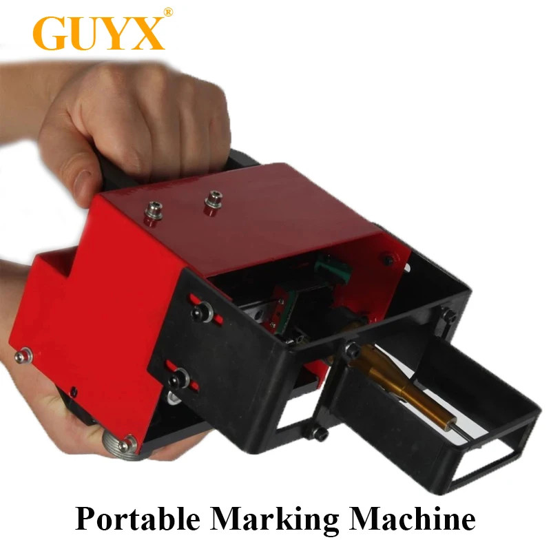 Portable Metal Pneumatic Dot Peen Marking Machine For VIN Code Frame ...