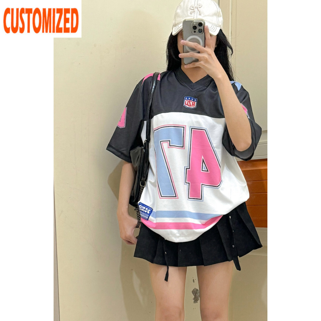 Rzq Ray Marrie 47 Streetwear Jersey Boxy Fit Retro Vintage Music Music ...