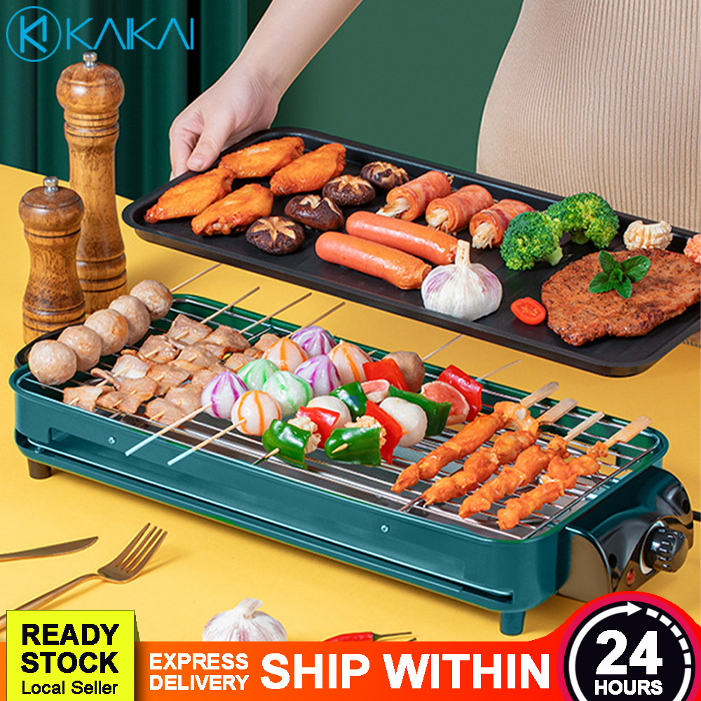 🔥 FOOD VERSATILITY 🔥 Korean Non Stick BBQ Gill Pan Pot Smokeless Steak ...