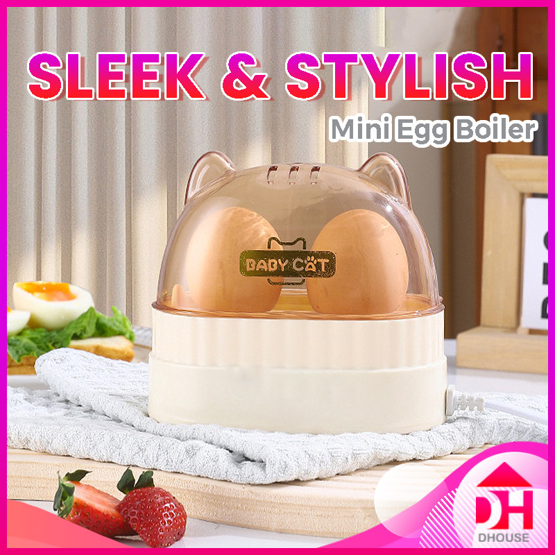 Multipurpose Mini Electric Egg Steamer Soft Hard Boiled Eggs Boiler ...