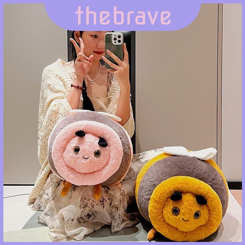 Style In Snuggle With This Cute Cartoon Bee Stuffed Animal Pillow ...