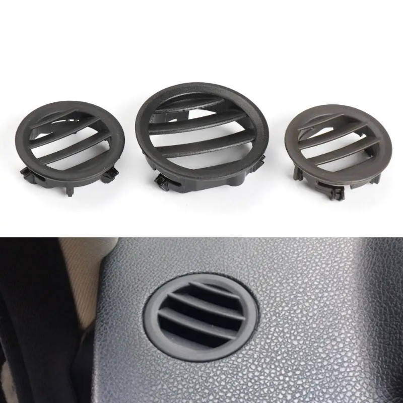 Car Dashboad Left Right Air Conditioner AC Vent Outlet Grille Trim ...