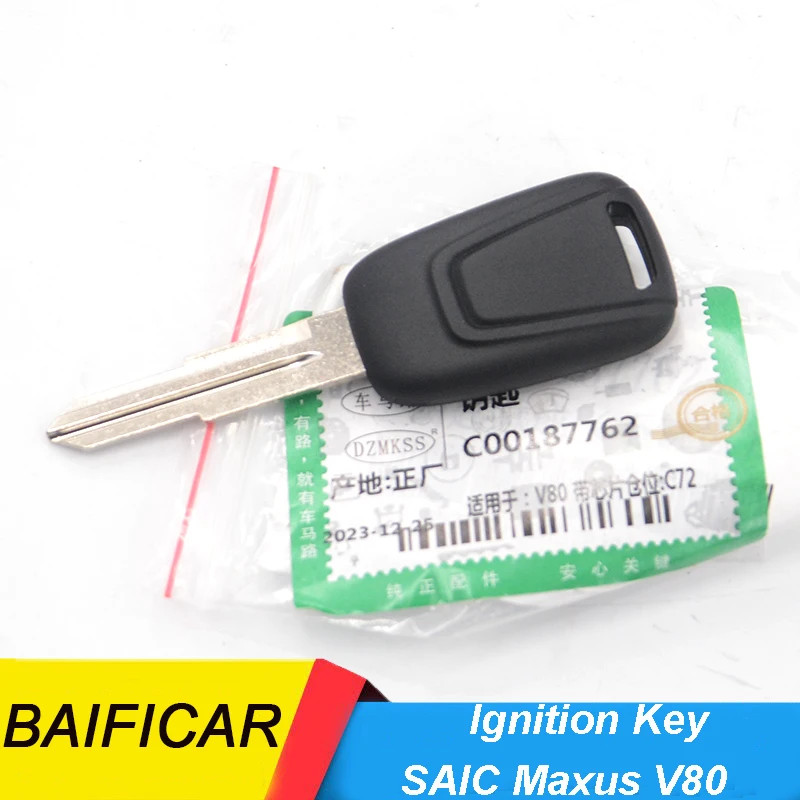 Baificar Brand New Genuine Car Ignition Key Blank With Clip C00187762 ...