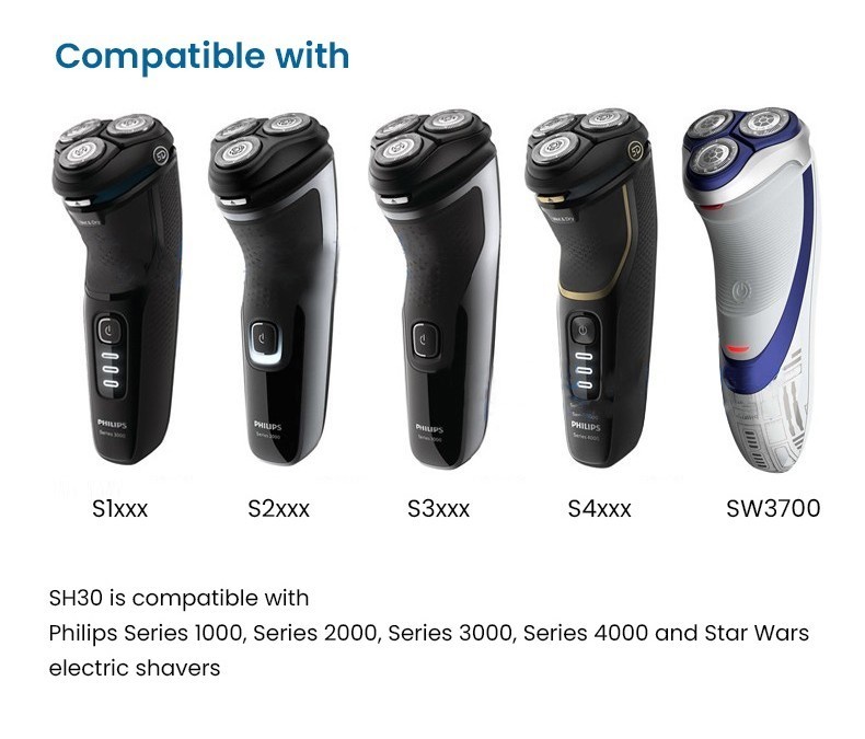Philips SH30 Electric Shaving Head Replacement | Shopee Malaysia
