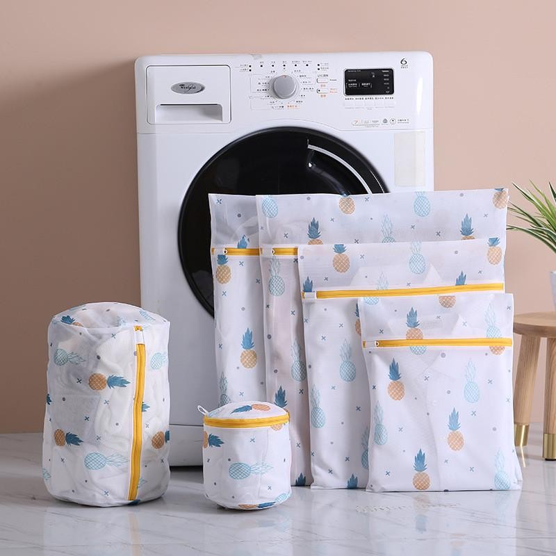 Beg Dobi Cartoon Laundry Bag Washing Machine Fine Mesh Clothes Net ...