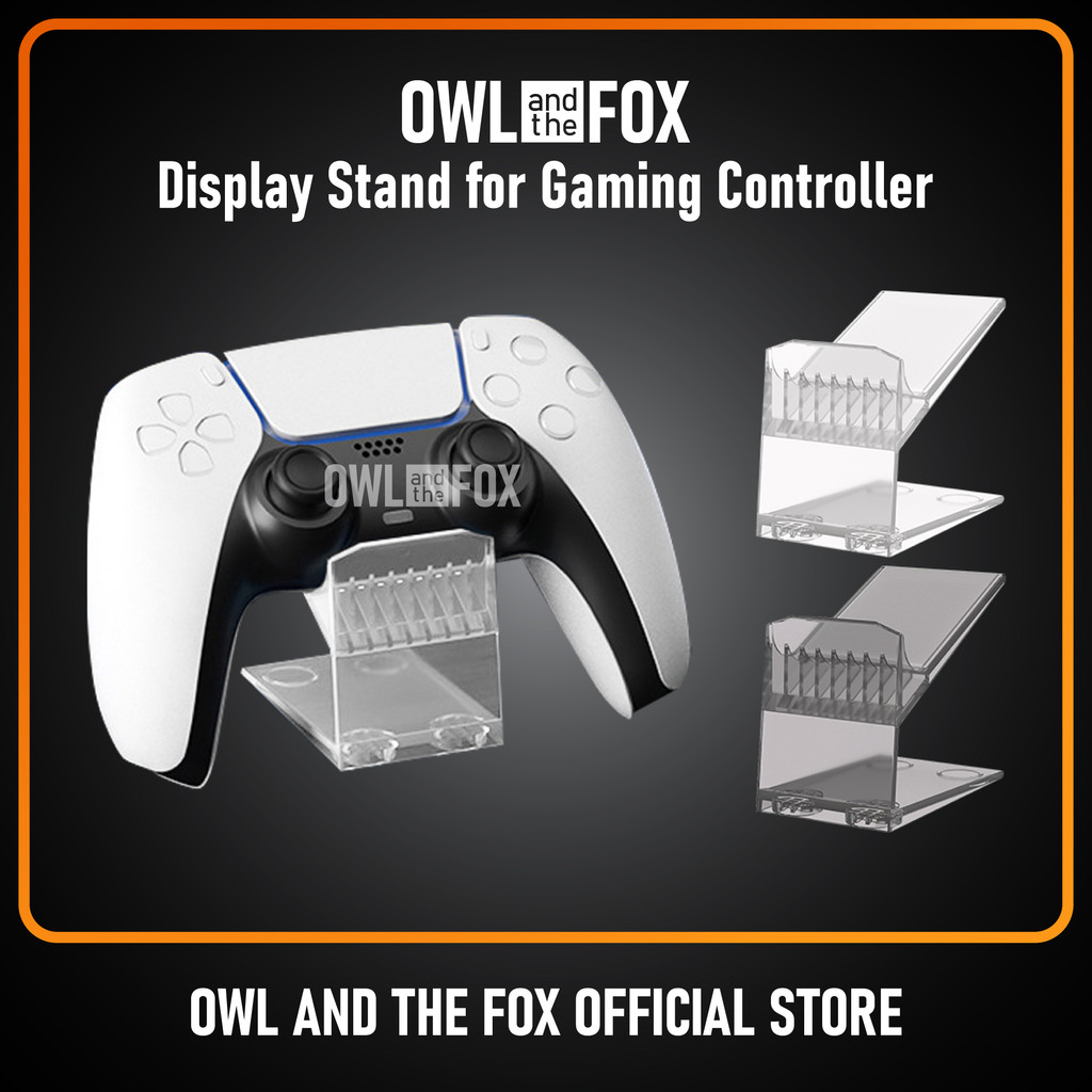 Gaming Controller Display Stand Dock Transparent Acrylic PS4 PS5 Switch ...