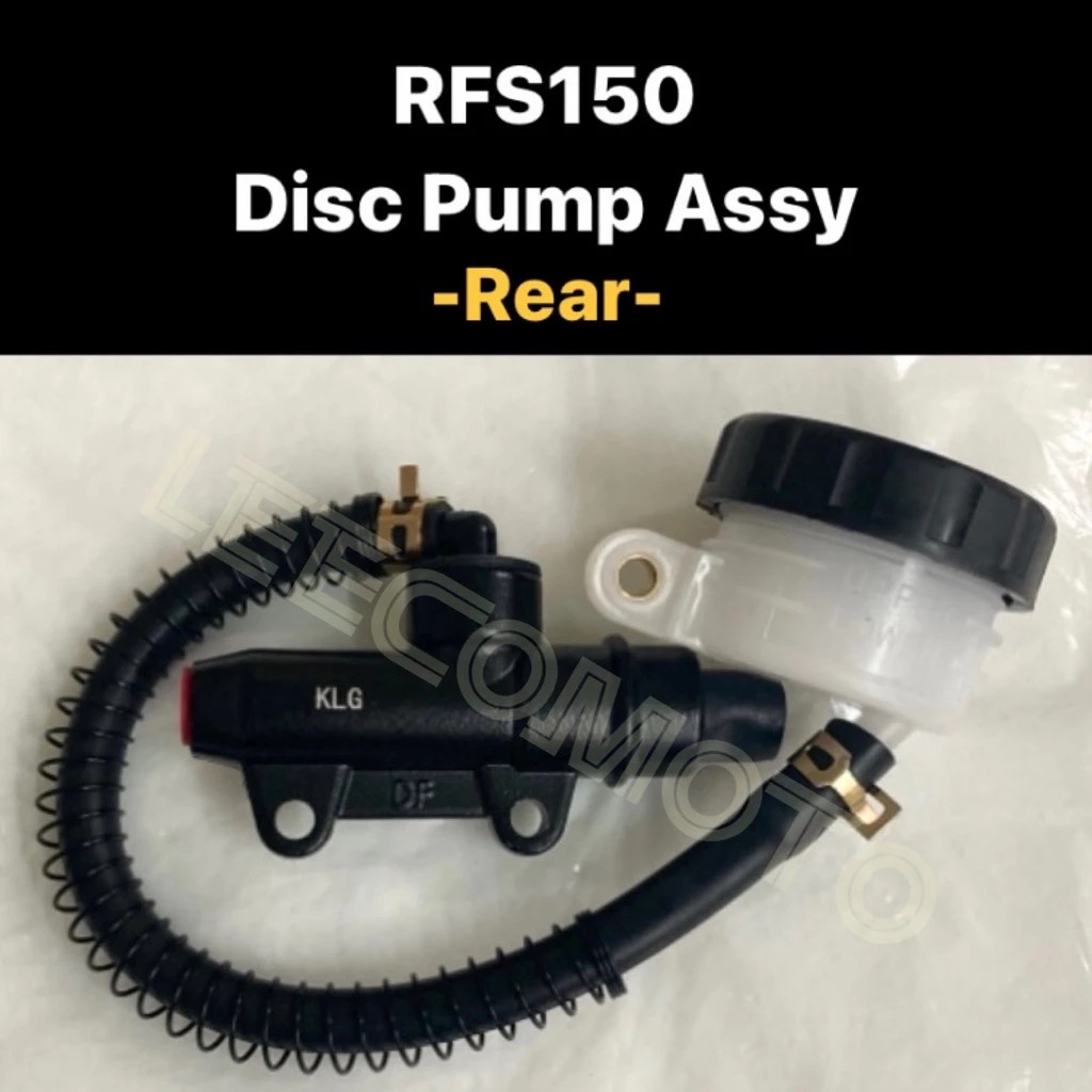 BENELLI RFS 150I FRONT REAR BRAKE MASTER PUMP BREK PAM PUM BRAKE ...