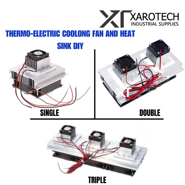 Thermo-electric Cooling Fan And Heatsink Heat Sink DIY Kit used for ...