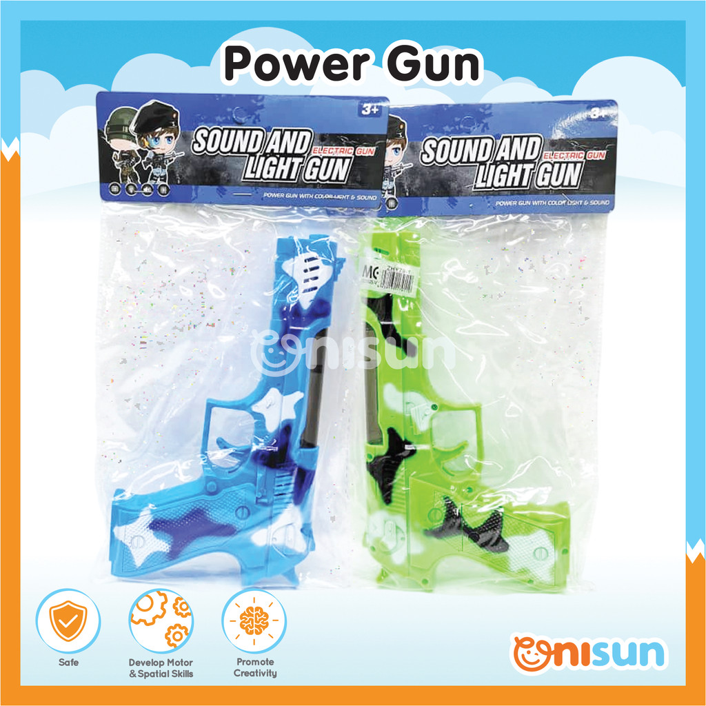 Power Action Toy Gun with Lights & Sounds for Kids | Shopee Malaysia
