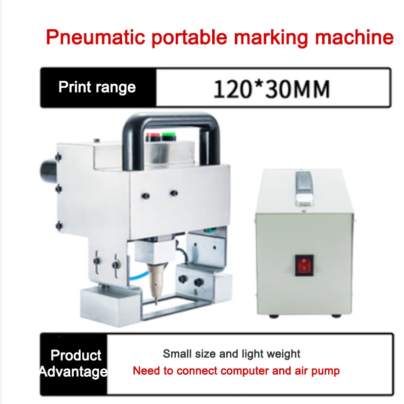 PZ--X12030 Handheld Portable Pneumatic Marking Machine Lightweight ...