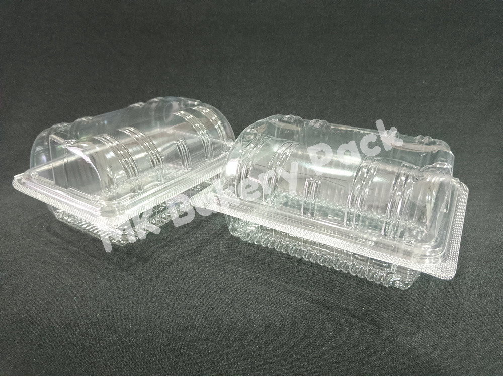 HIRO OPS CH70 Kuih Container with Lock / Plastic Clear Bakery Container ...