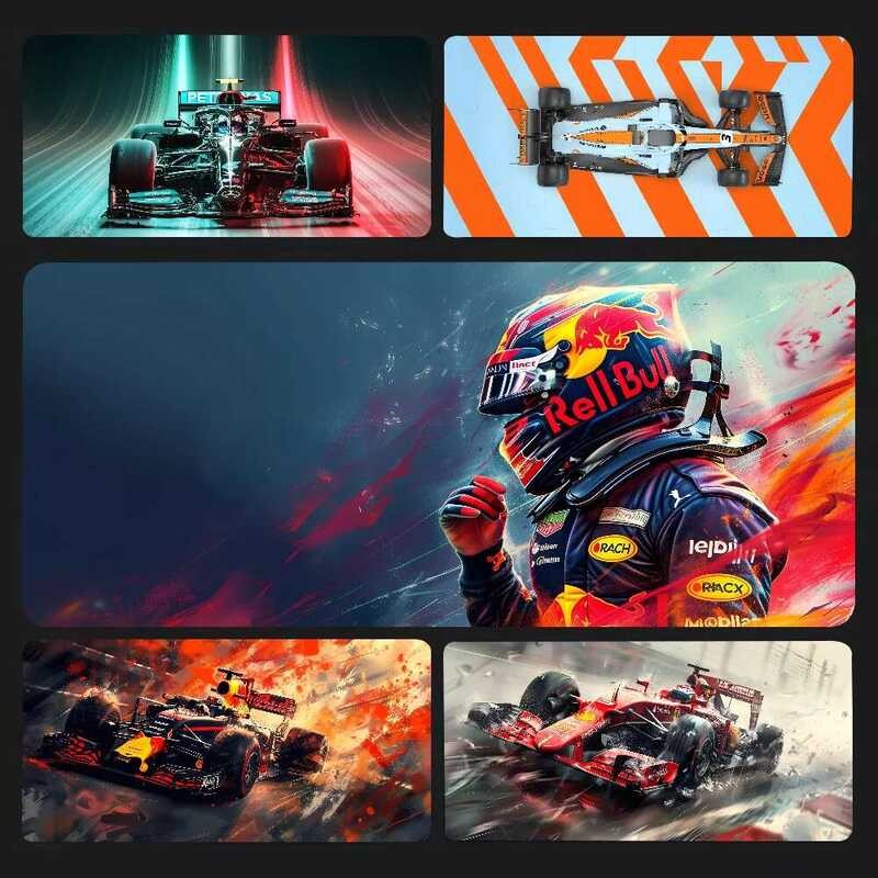 F1 Racing Mousepad Mouse Mat Desk Mat With Pad Gaming Accessories Prime ...