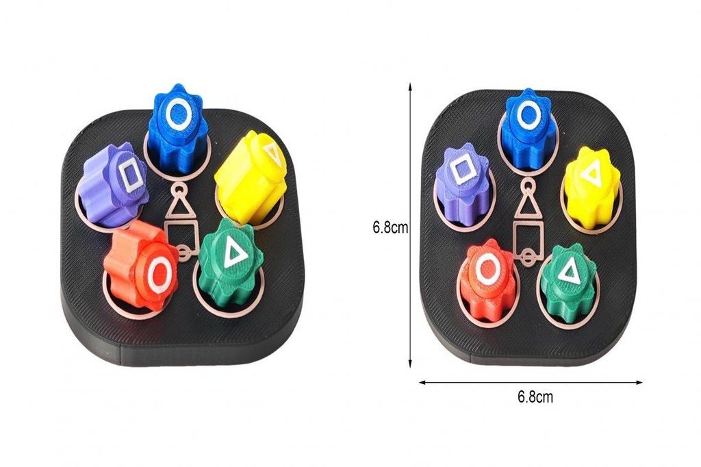Concentration Training Stone Toy Traditional Stone Game Korean Stone ...