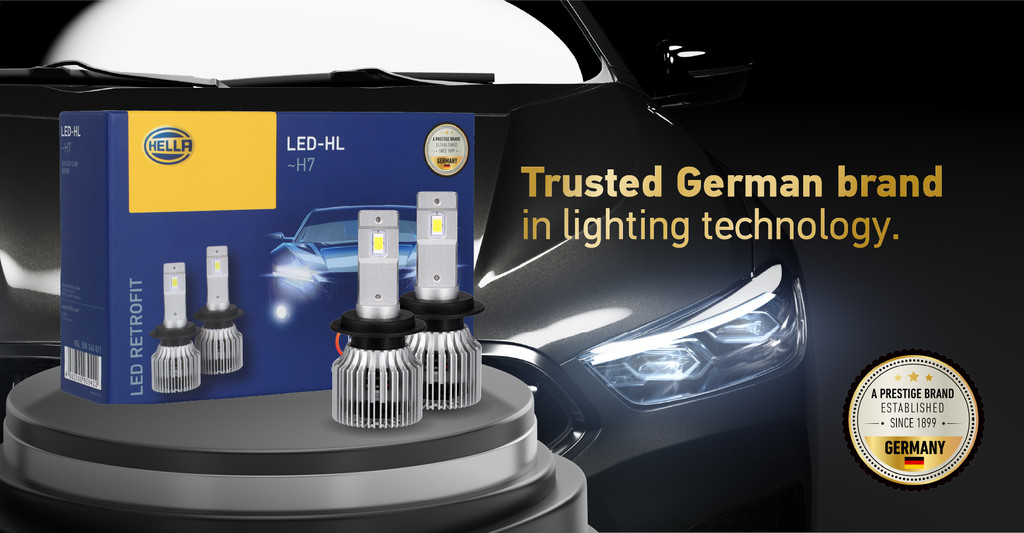 HELLA Retrofit LED / Retrofit LED RALLY-HL Headlight Bulb Set H1/H3/H4 ...