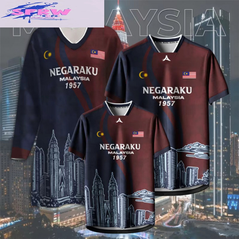 BAJU MERDEKA 68 Sublimation T-Shirt & Family Set - Polo Shirts for Men ...