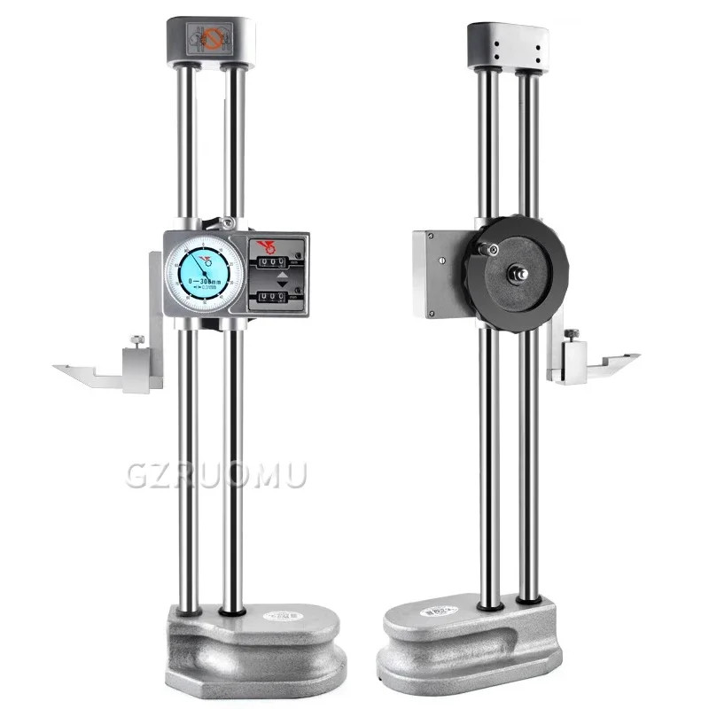 0-500MM Height Vernier Gauge Ruler Woodworking Table Marking Ruler With ...