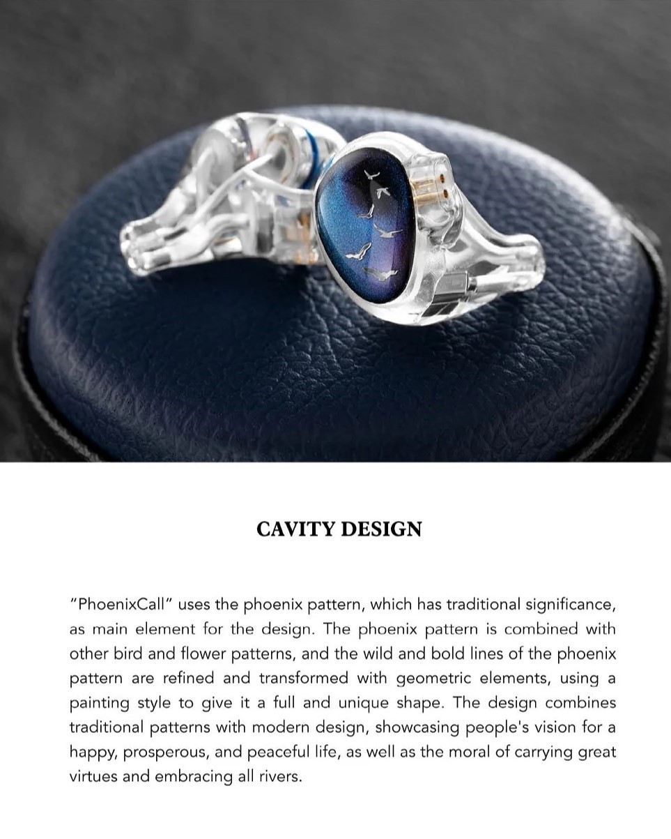 Kinera Celest Phoenix Call, In-Ear Monitors: 1DD+2BA+2 6mm Micro Planar ...