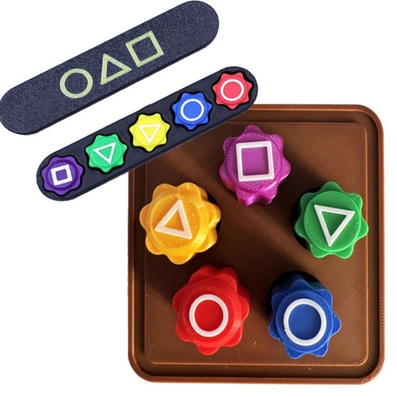 5pcs/set Korean Jackstone Gonggi Konggi Game Squid Game Gonggi Stones Toy | Shopee Malaysia