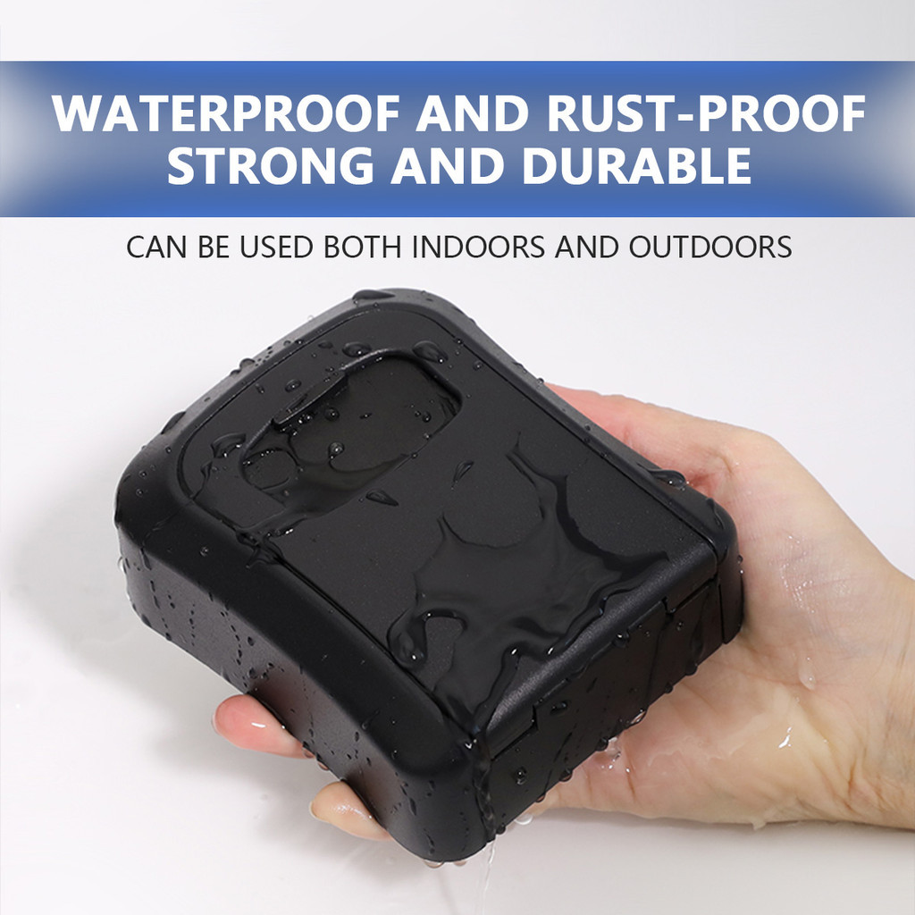 Numbering Lock Key Safe Box Wall-Mount Key Storage Locker 4 Digits ...