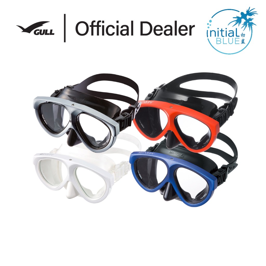 Gull Mantis 5 Scuba Diving Mask | Shopee Malaysia
