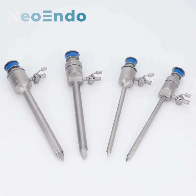 Laparoscopic Trocars Reusable Laparoscopy 5mm 10mm Trocars And Cannula ...