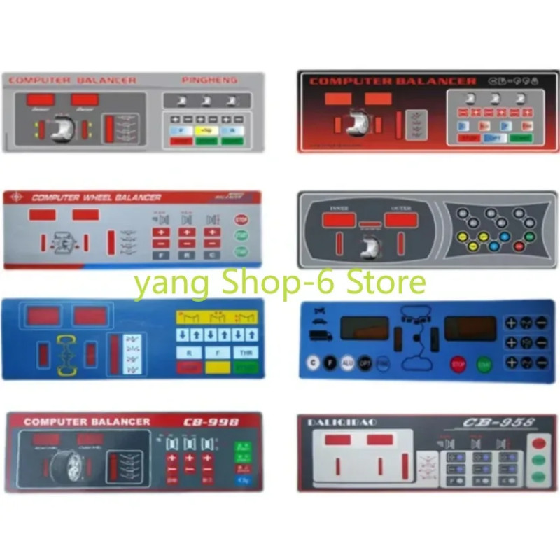 Tire Balancer Machine Accessories Keypad Control Switch Display ...