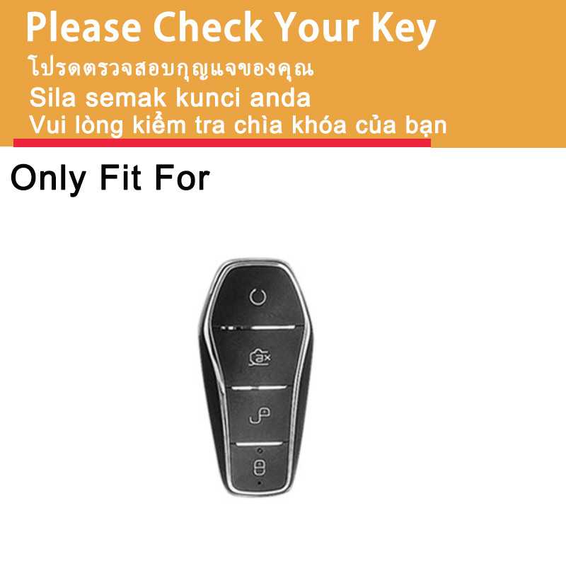 TPU Car Key Cover Case for BYD ATTO3 Dolphin Seal Song PRO Han EV Tang ...