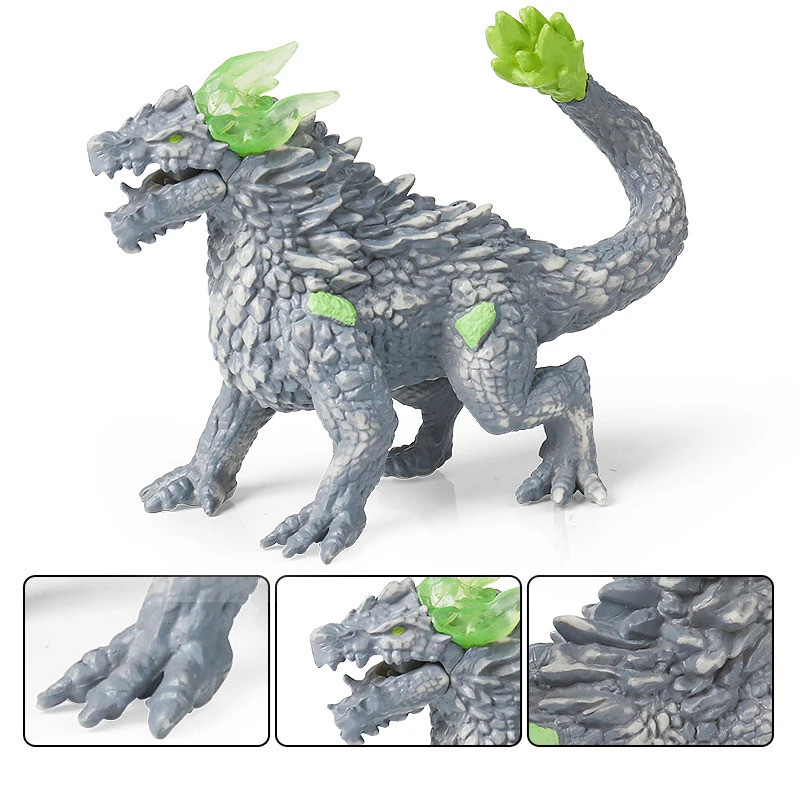 Phoenix Cerberus Ice Monster Model Cerberus Griffin Dragon Dinosaurs ...