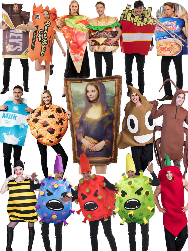 Halloween Annual Meeting Cockroach Poop Beer Hot Dog Pizza Mural Funny ...