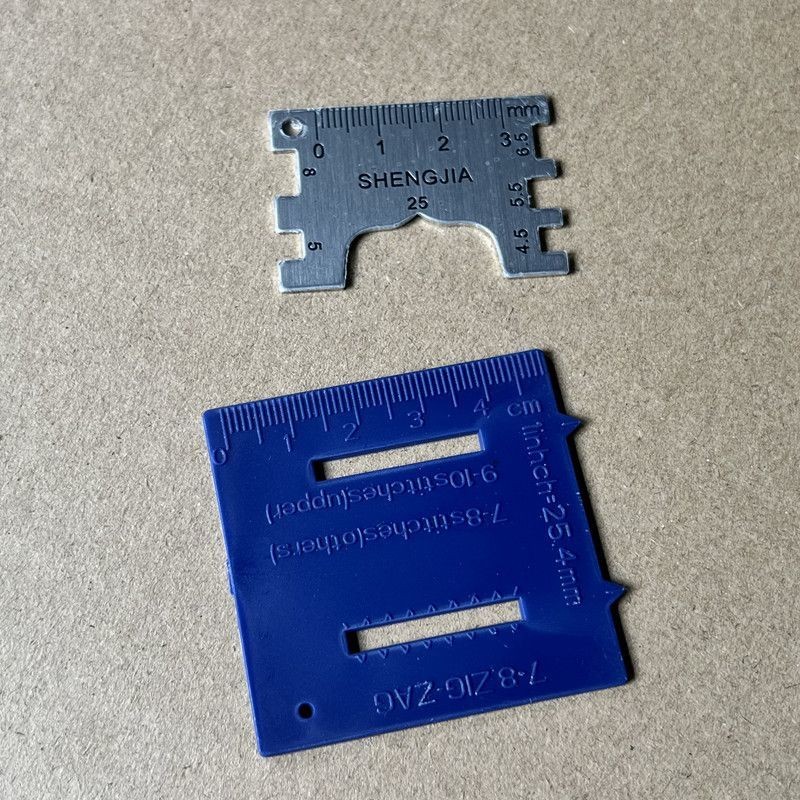 Needle Workshop Spacing Ruler Stainless Steel Needle Spacing Plate ...