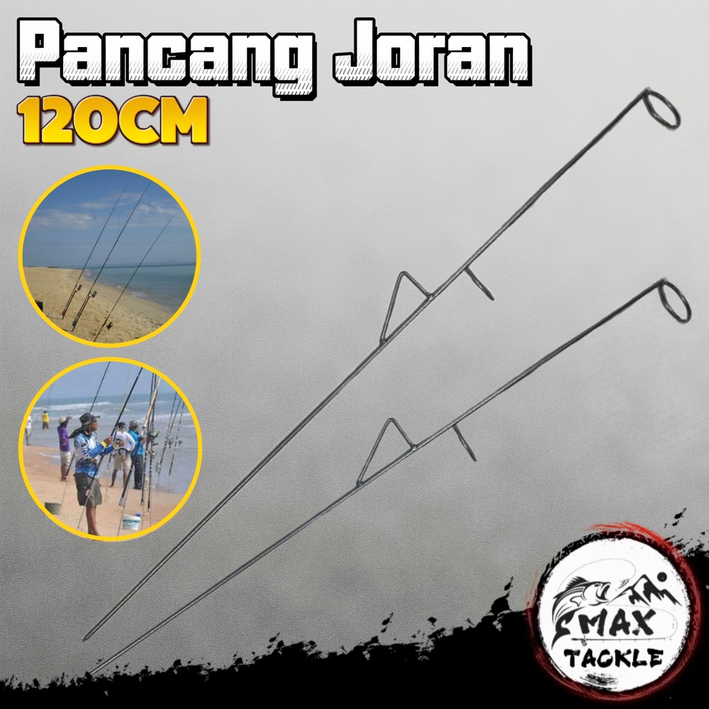 Fishing Rod Stand Pancang 120cm JORAN Pancing Pantai Reel Stand ...
