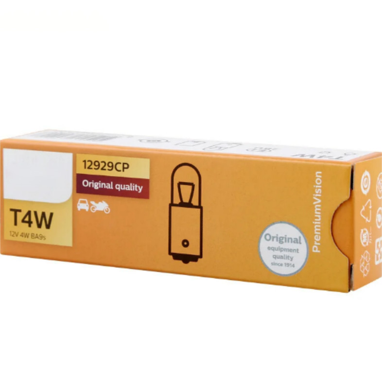 Philips T5 W1.2W W2.3W T4W 12061 12516 12929 12V Original Standard ...