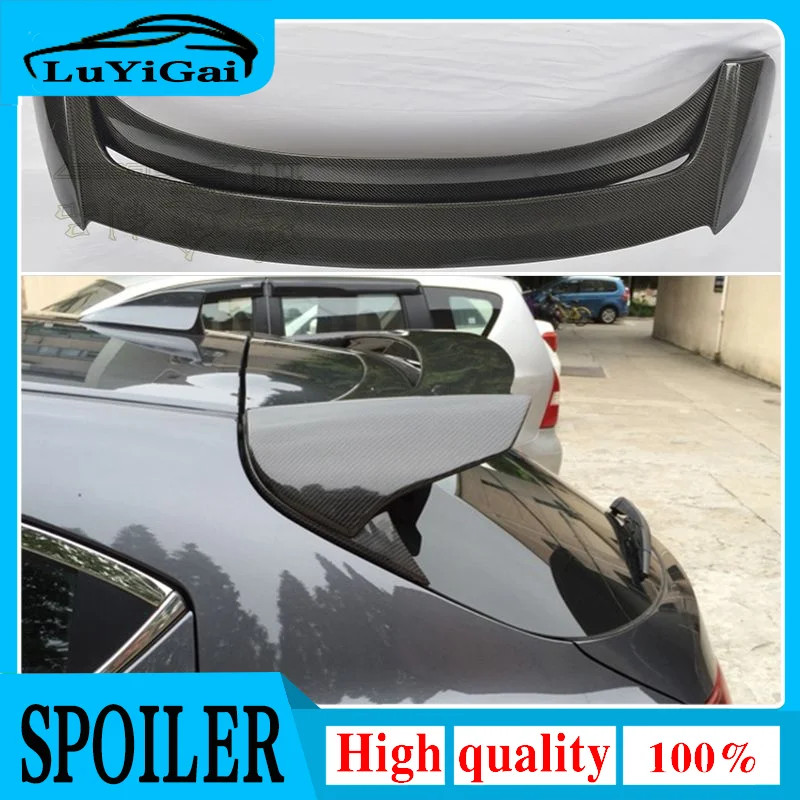 Auto Spoilers For Mazda 3 AXELA Hatchback 2014-2018 Rear Wing Carbon ...