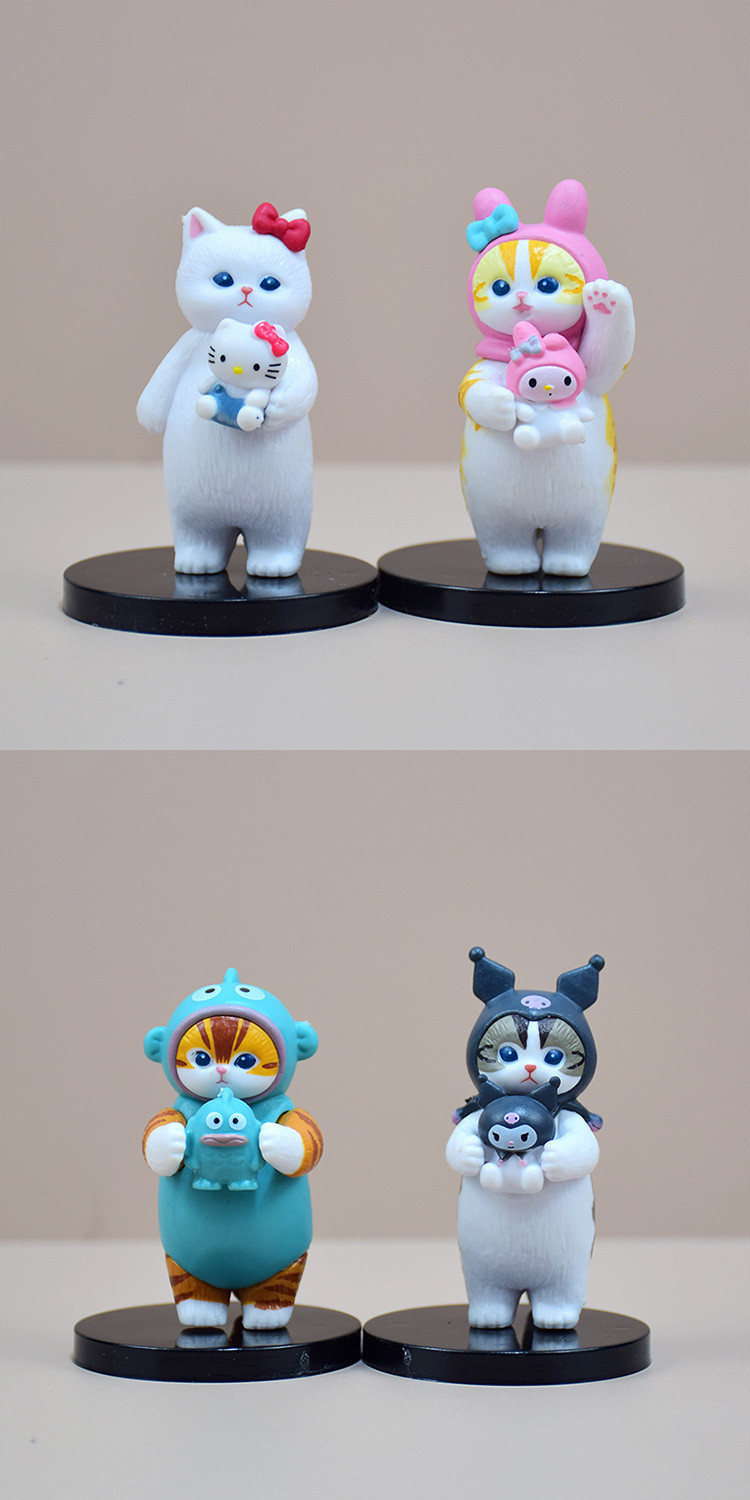 【Ready Stock】 Mofusand Kawaii Cos Cat Cute Cosplay Animals Cat Shark ...