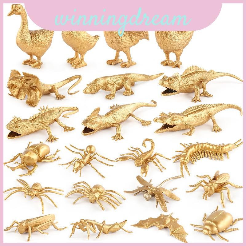 Chicken Premium Mini Duck And Goose Insect Toy Set Educational And ...