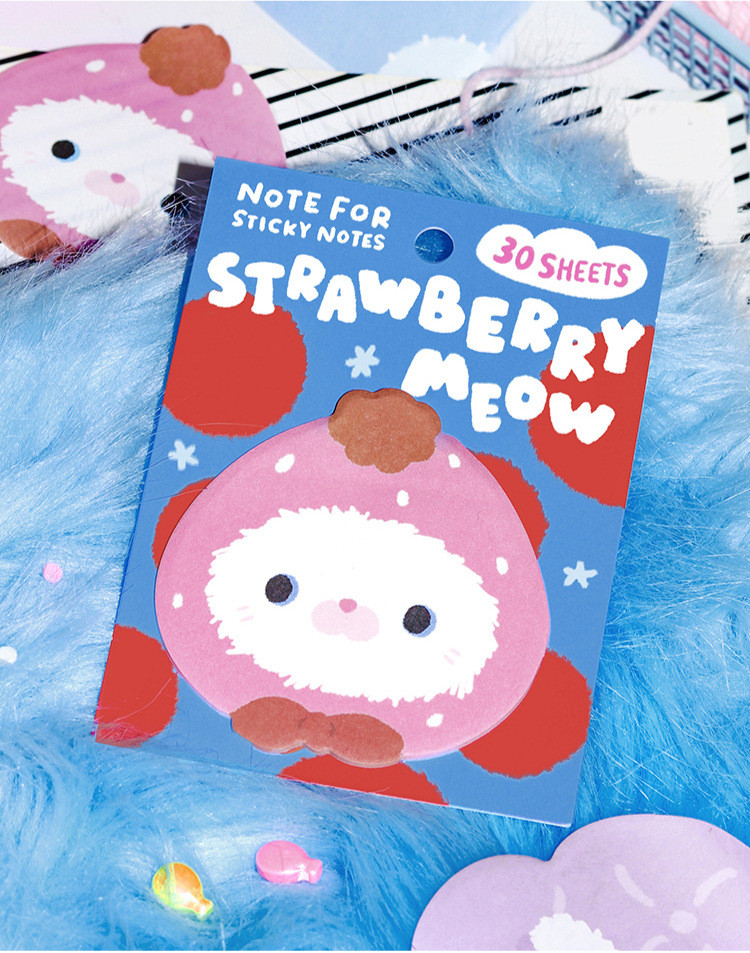 ENWEI 30 Pcs [Fun And Cute Animal Sticky Notes Series] Message Notes ...