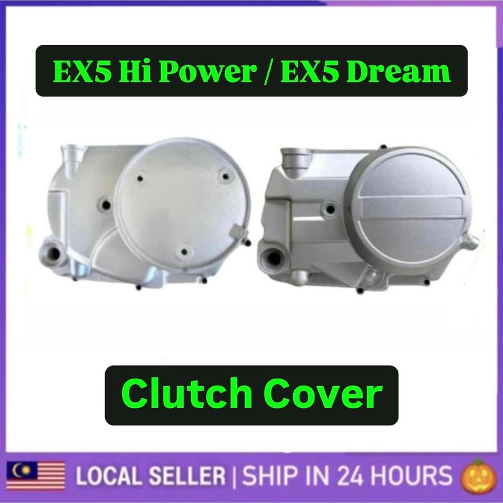 EX5 / DREAM CLUTCH COVER EX5 CLASS 1 DREAM WAVE 100 Engine Clutch Cover ...