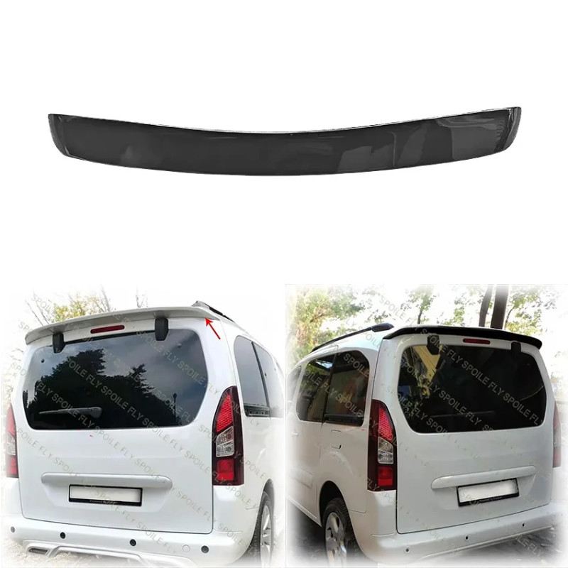 2009 To 2018 For Peugeot Partner Tepee Car Rear Roof Wing Spoiler Lip ...