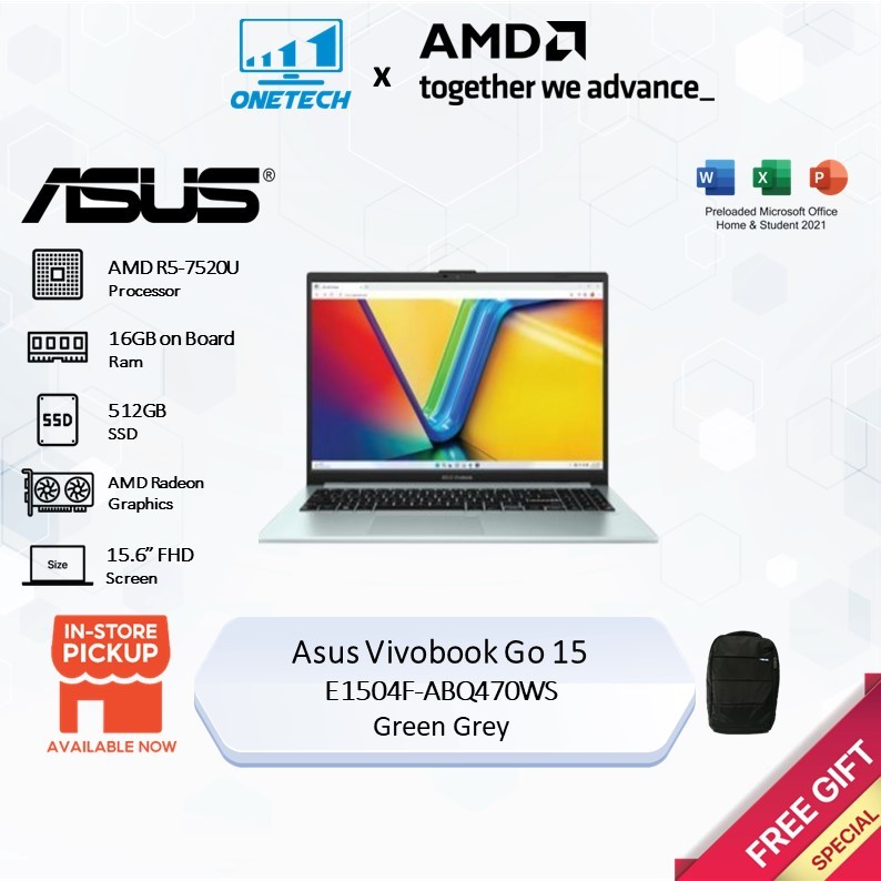 Asus Vivobook Go15 E1504-ABQ470WS/E1504F-ABQ471WS /E1504F-ABQ471WMS ...