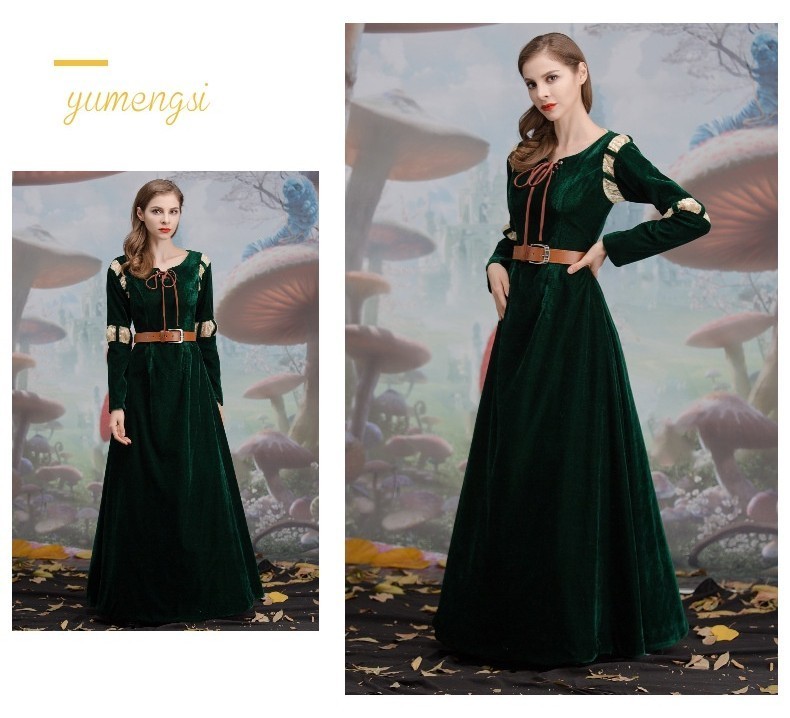 Brave Princess Merida Adults Fancy Dress Film Garment Costumes Women ...