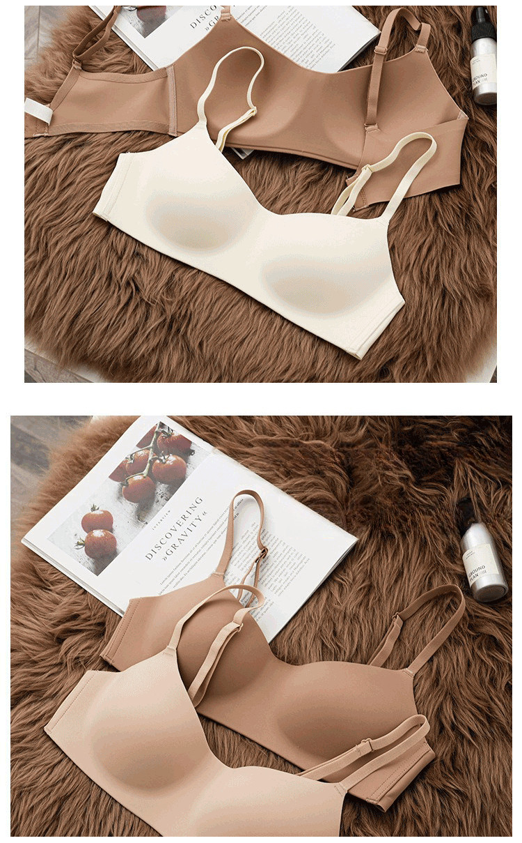 Seamless Underwear Small Chest Push Up Bra No Wire Push Up Bra ...