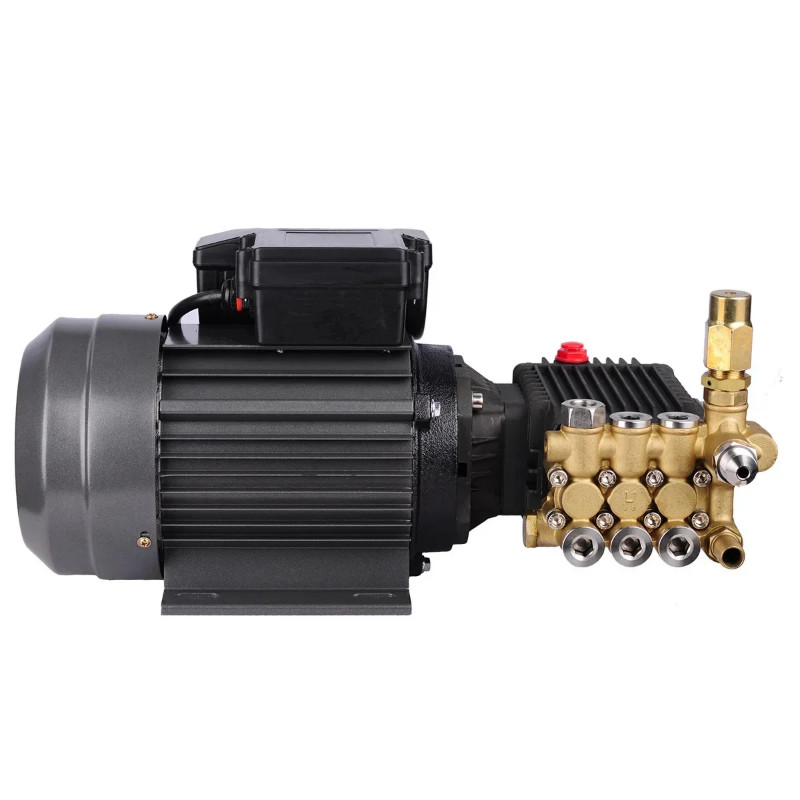 220V 1.8KW 10L/min Plunger Pump High-pressure Washer Pump Head Self ...