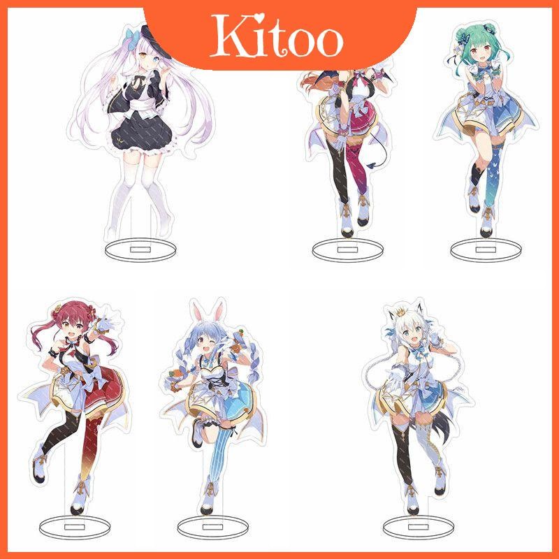 Hololive Acrylic Vtuber Stand Elegant Desktop Decor Depicting Fubuki ...