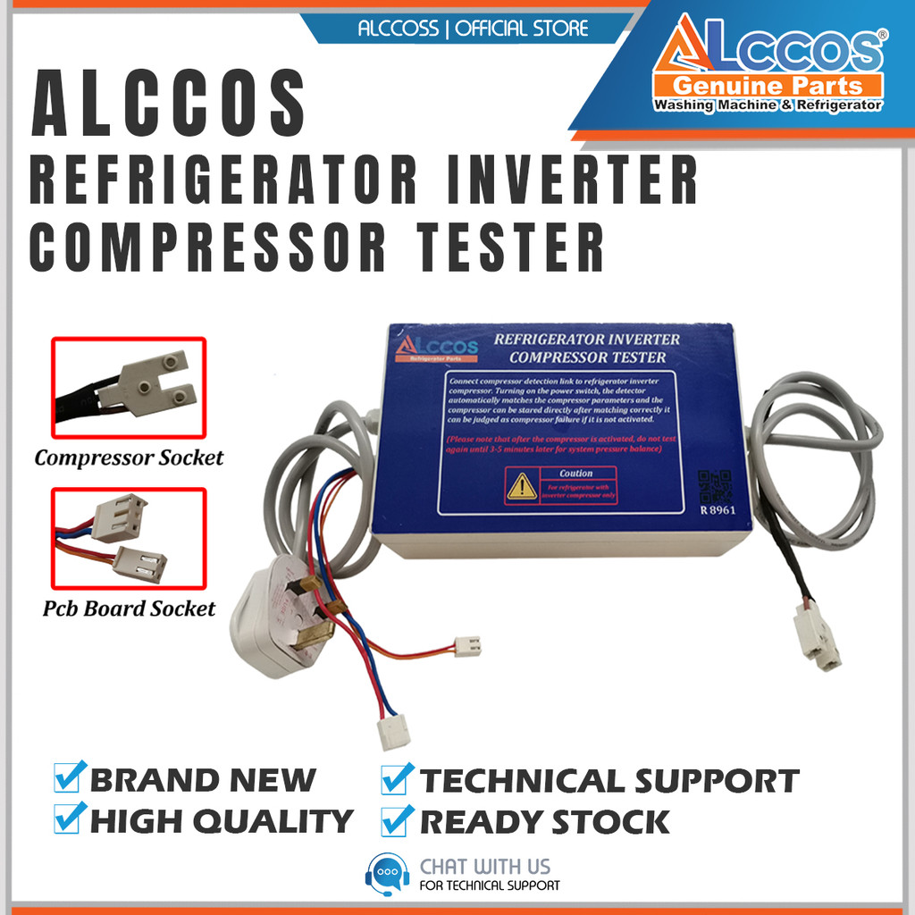 REFRIGERATORS ALCCOS INVERTER COMPRESSOR TESTER - R 8961 | Shopee Malaysia