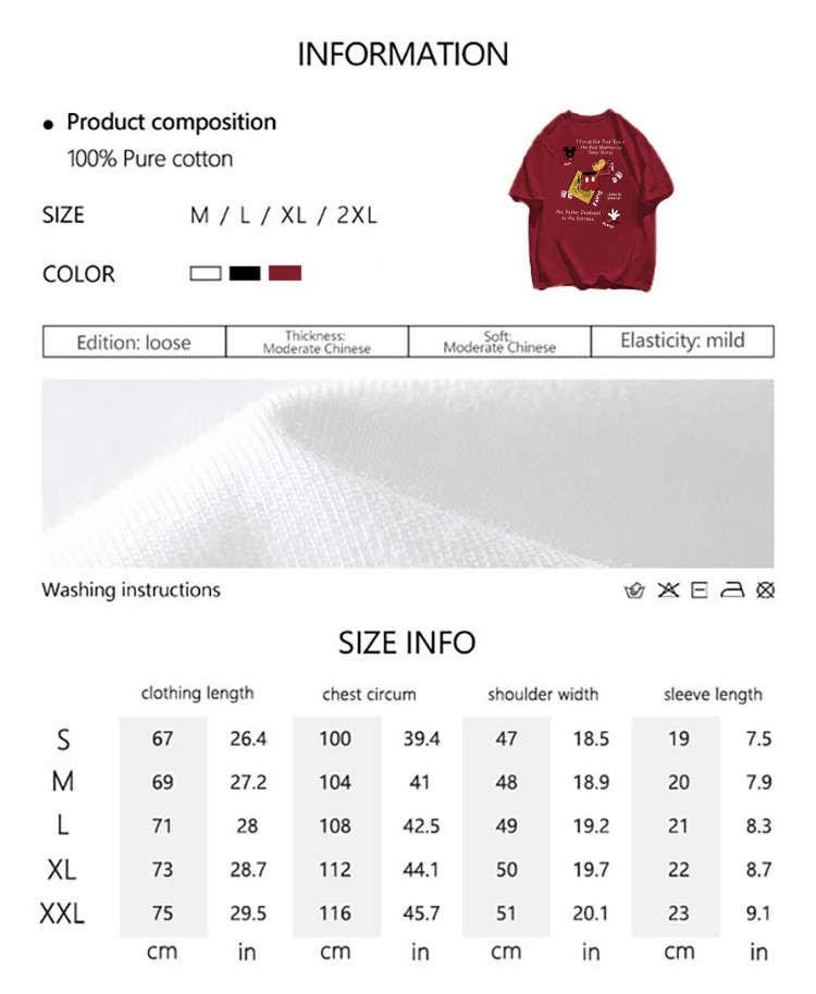 【siwol】Korean retro 100% cotton Mickey Mouse print oversized Wine Red T ...