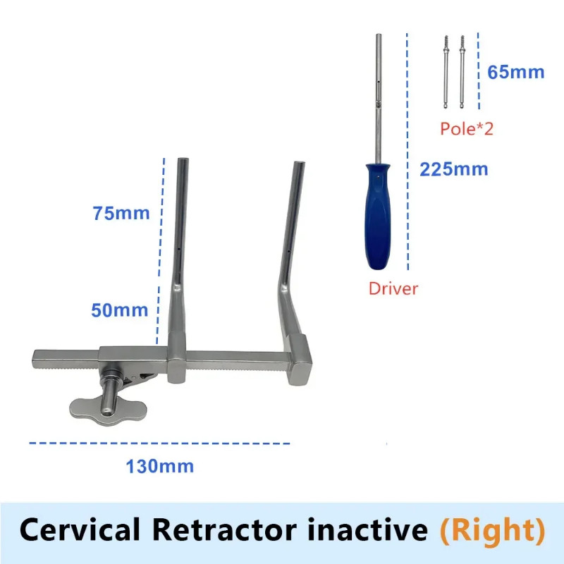 Stainless Steel Cervical Spine Retractor Set Complete Vertebral Body ...