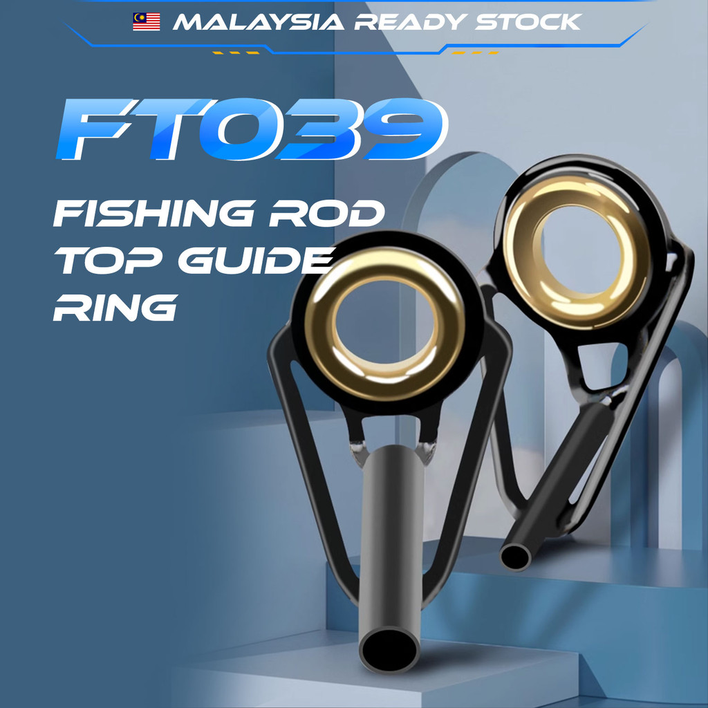 【FT039】 Fishing Rod Tip Top Guide Ring Cincin Joran Depan Rod Repair ...